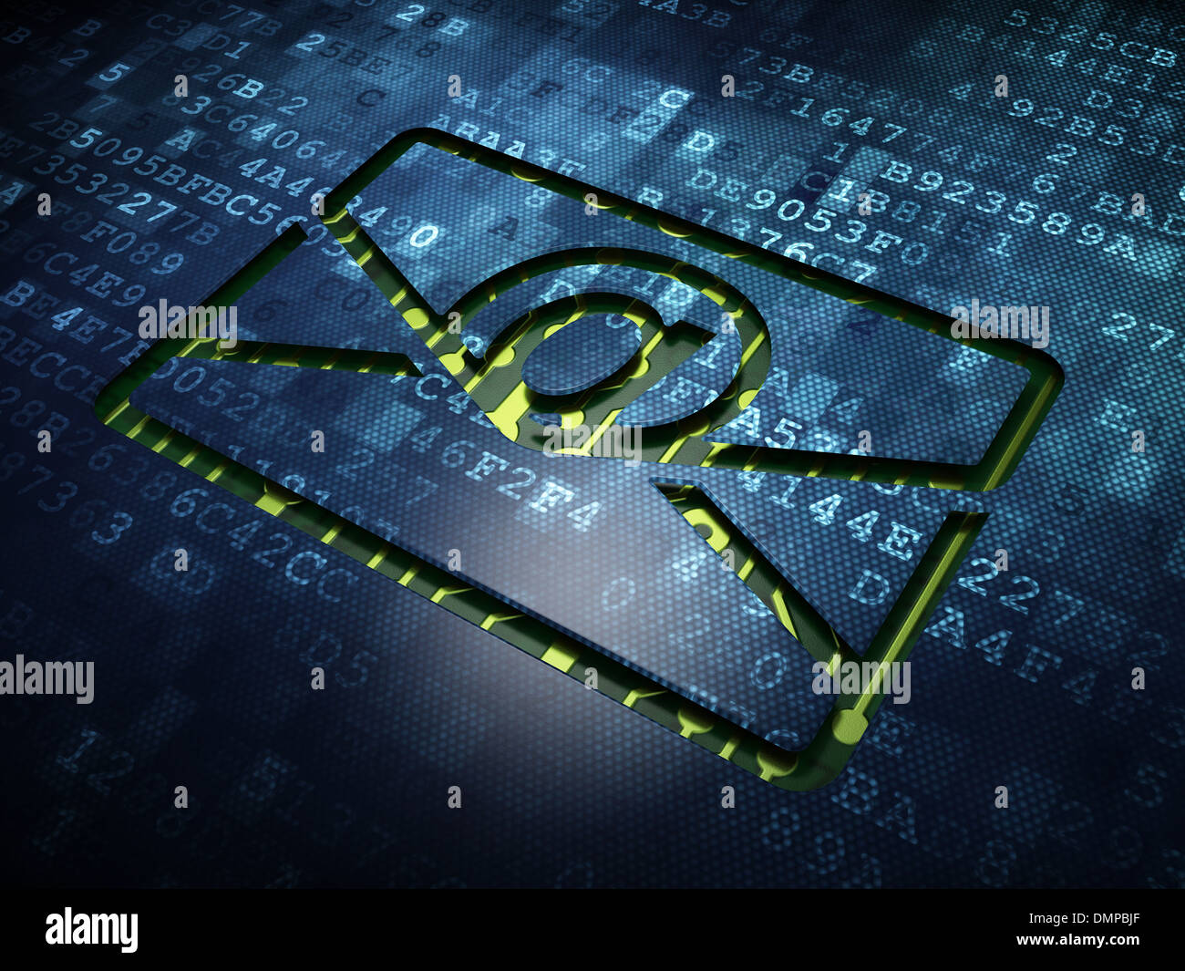 Business concept: Email on digital screen background Stock Photo - Alamy