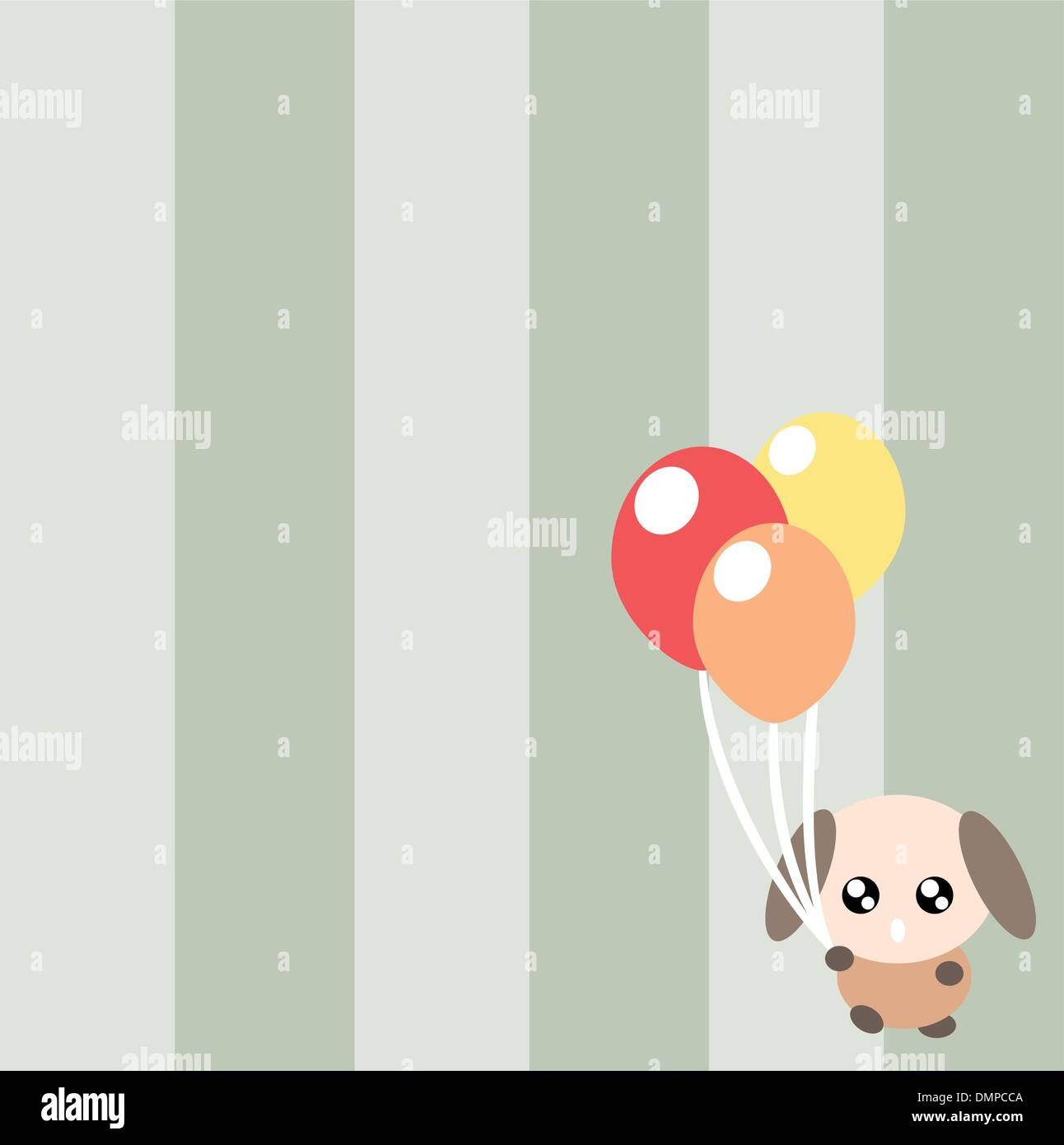 Dog cartoon background illustration Stock Vector Image & Art - Alamy