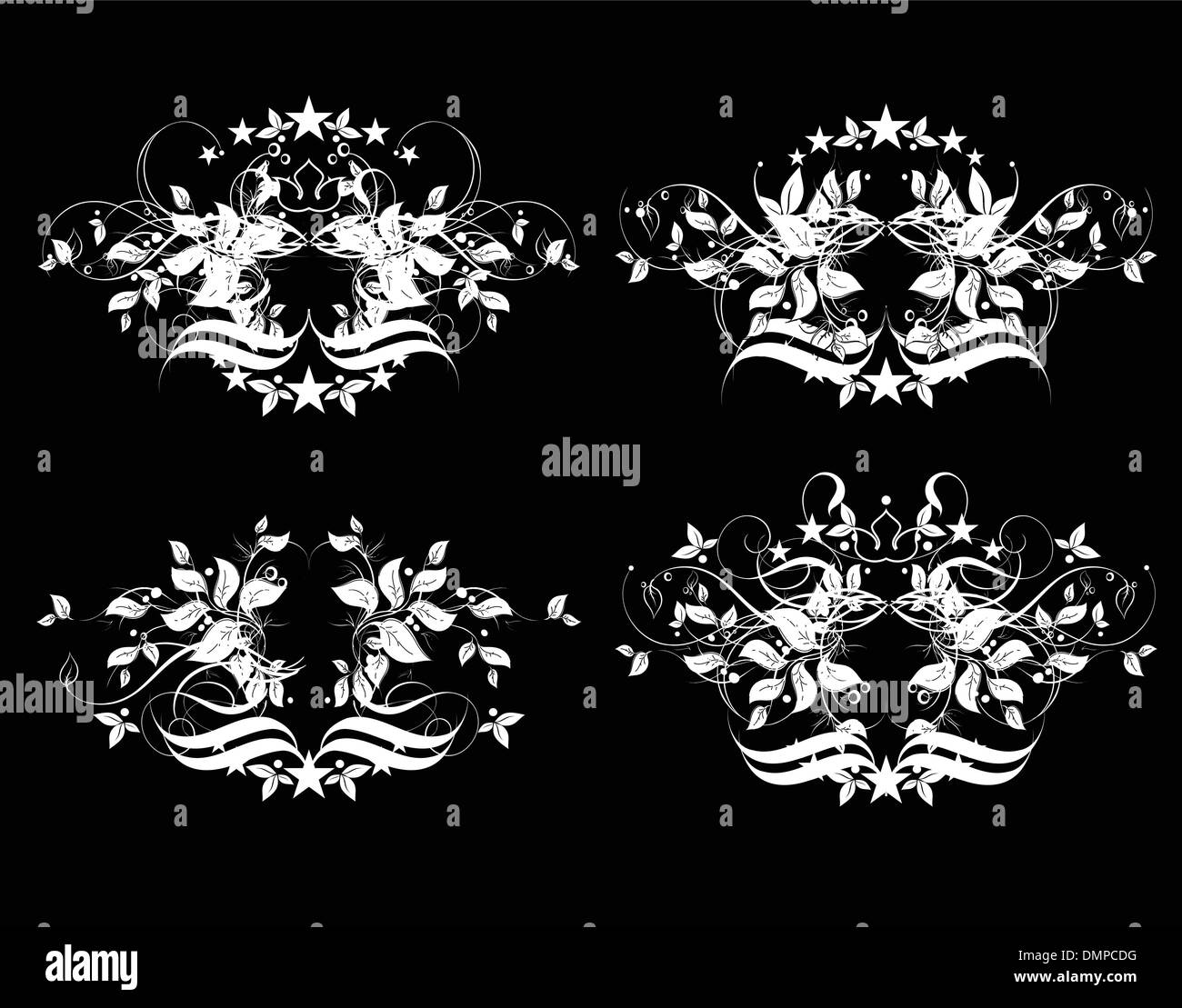 set of ornate design elements Stock Vector Image & Art - Alamy