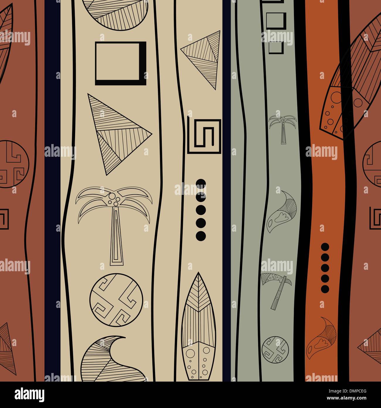 Seamless texture with ancient objects Stock Vector Image & Art - Alamy