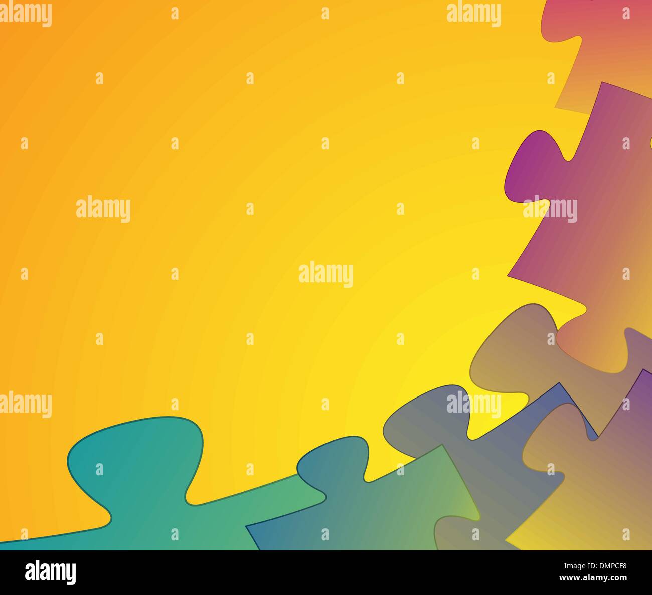Puzzle poster Stock Vector Images - Alamy
