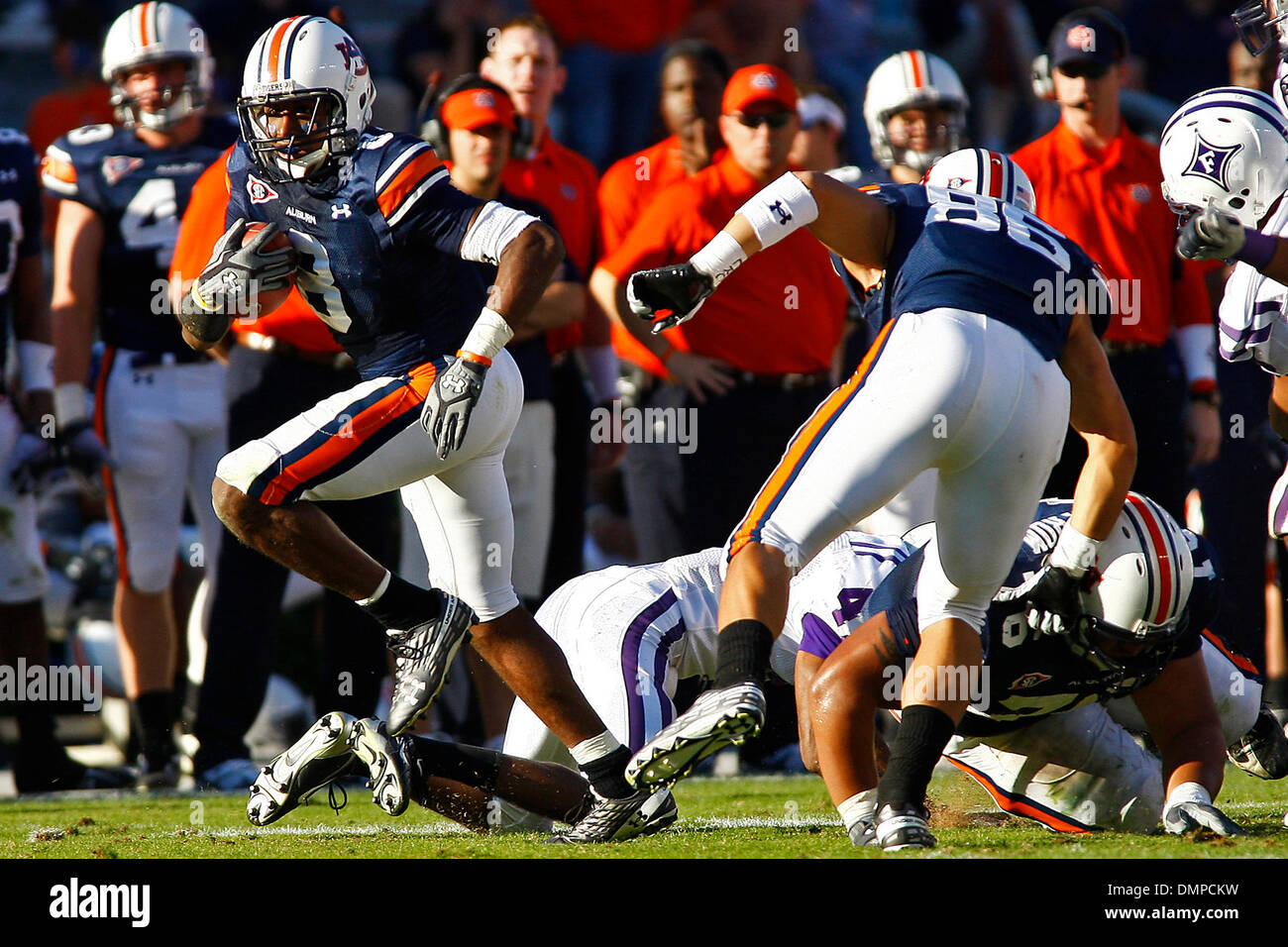 Nov. 07, 2009 - Auburn, Alabama, U.S - 07November2009: Harry Adams (8 ...