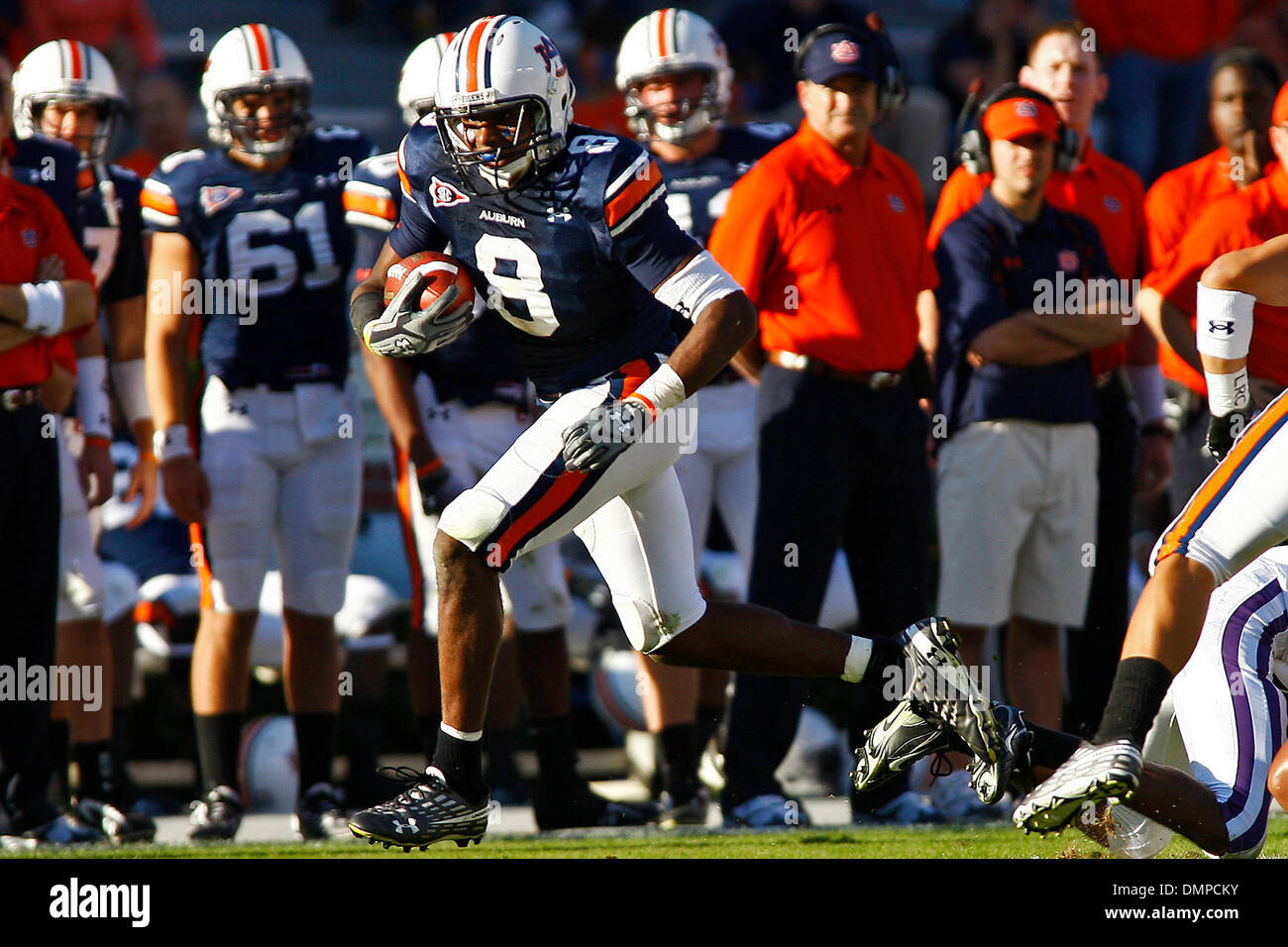 Nov. 07, 2009 - Auburn, Alabama, U.S - 07November2009: Harry Adams (8 ...