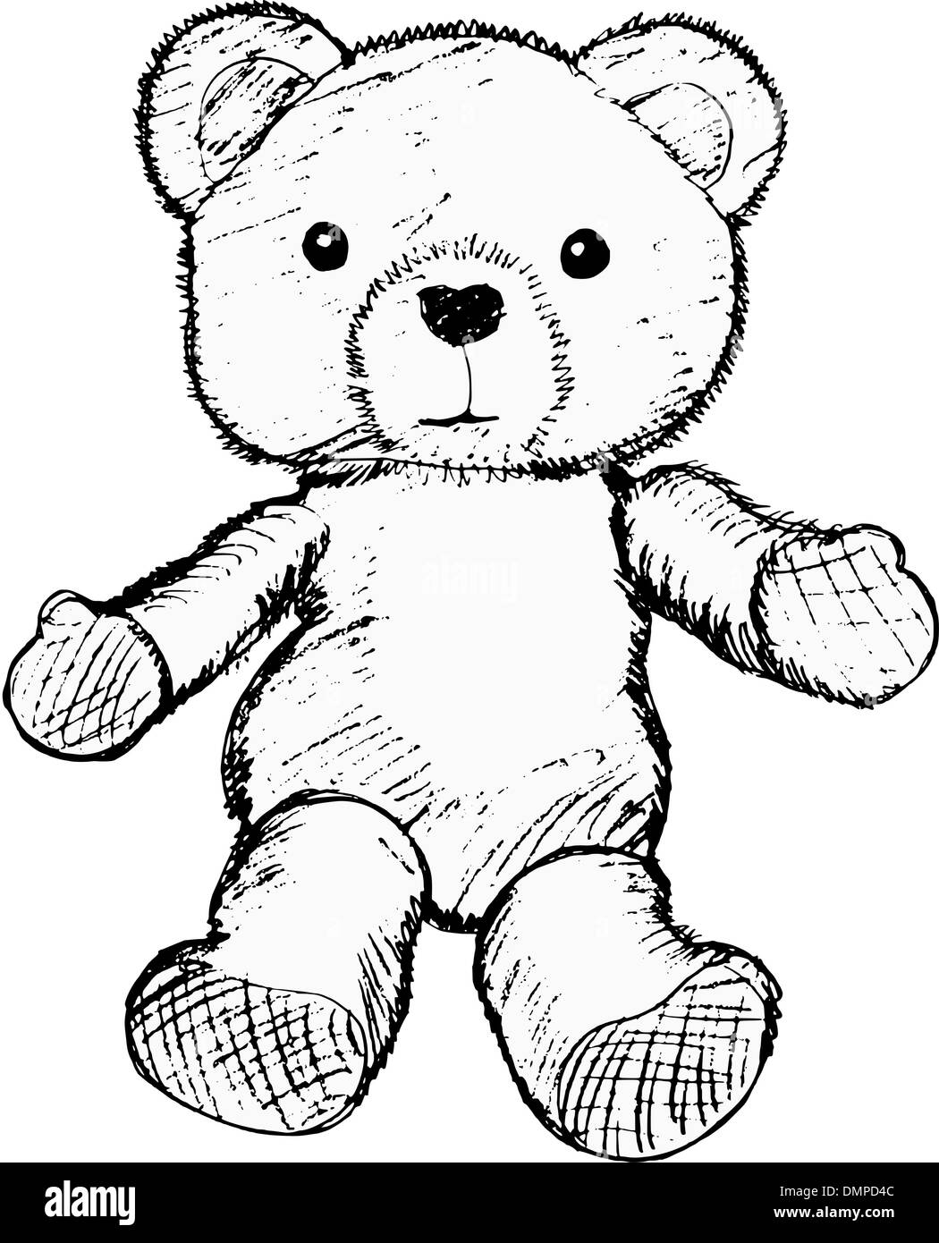teddy bear, vector image Stock Vector Image & Art - Alamy