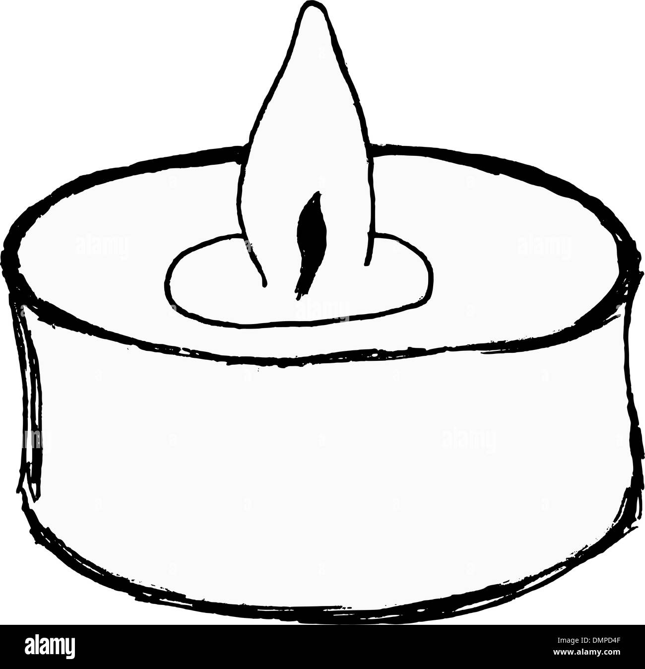 Candle smell Stock Vector Images - Alamy