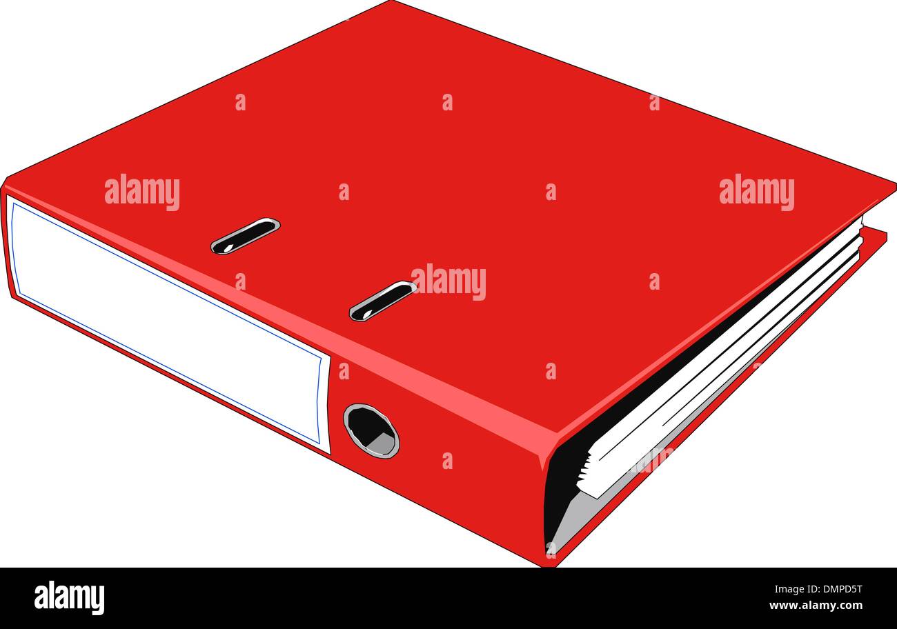 Folder of papers Stock Vector Images - Alamy