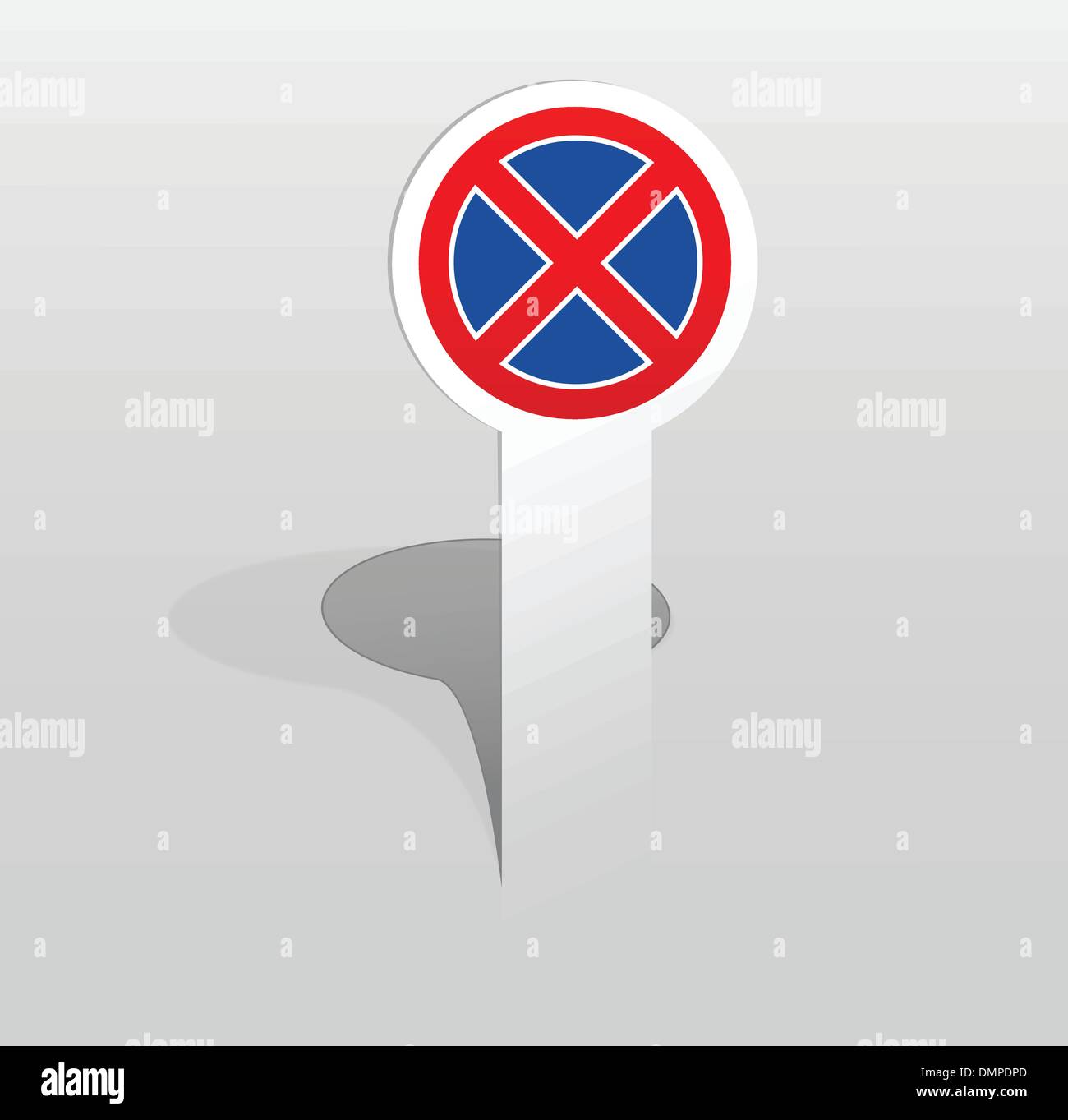 No stopping sign Stock Vector Image & Art - Alamy