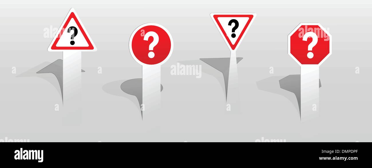Question mark signs Stock Vector Image & Art - Alamy