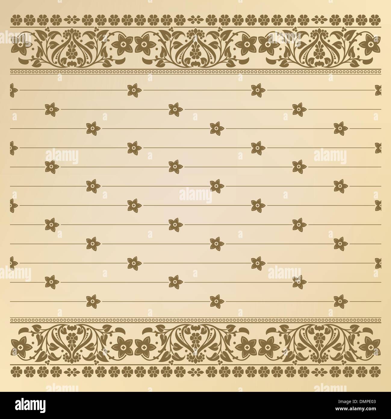 Stylized flower line Stock Vector Images - Alamy