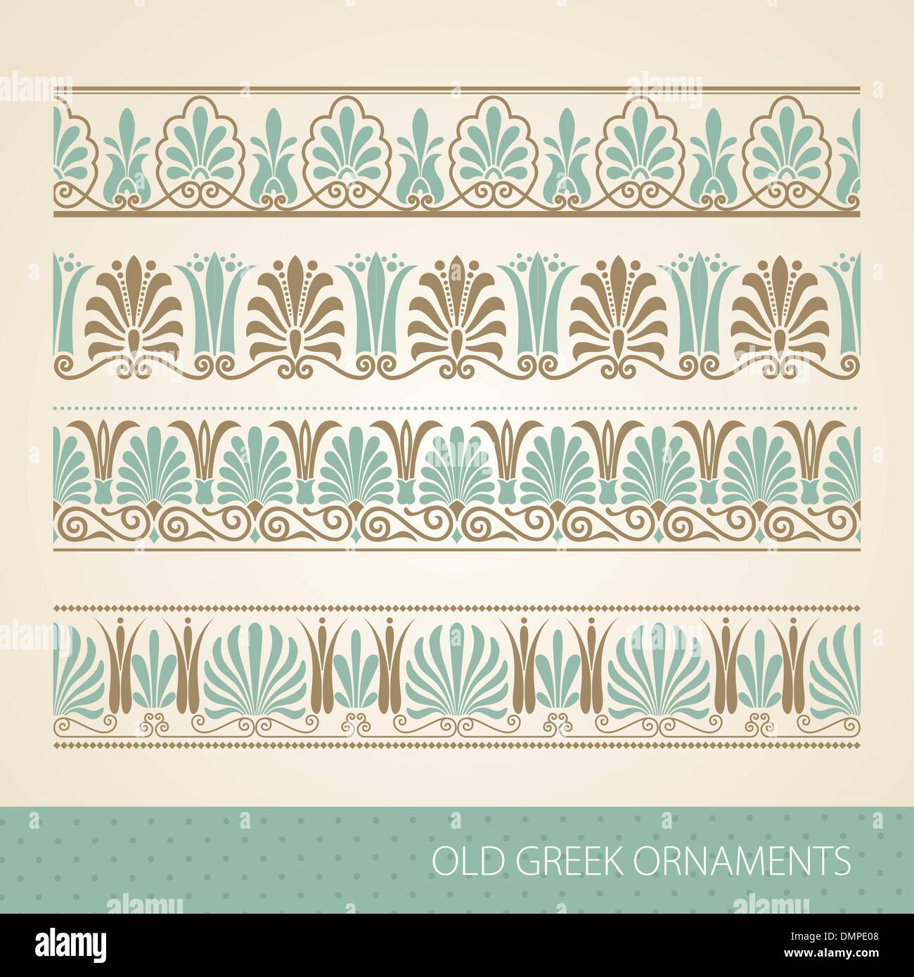 Greek ornament frame ancient Stock Vector Images - Alamy