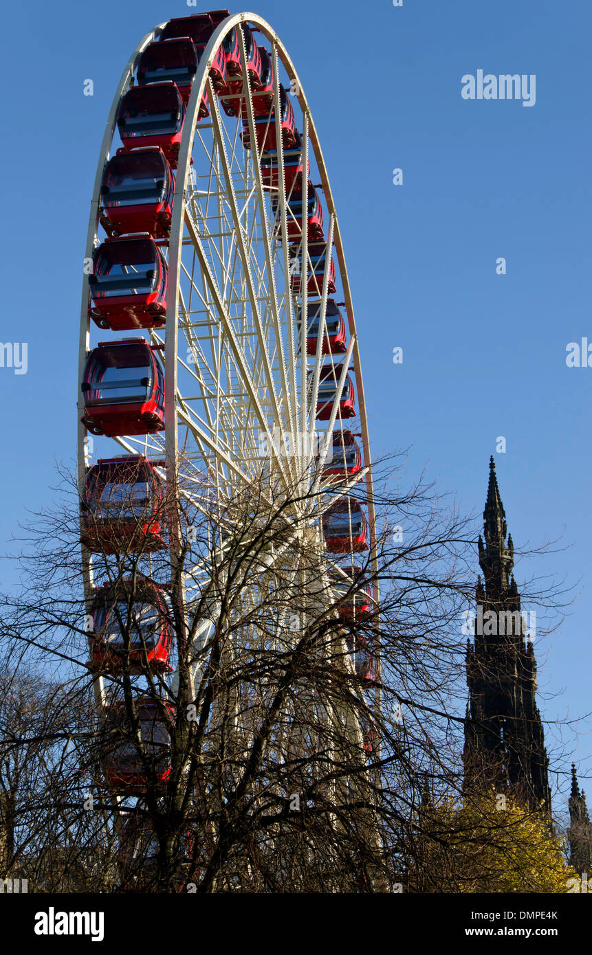 The Big Wheel, part of the Christmas Fair and Continental Market in ...
