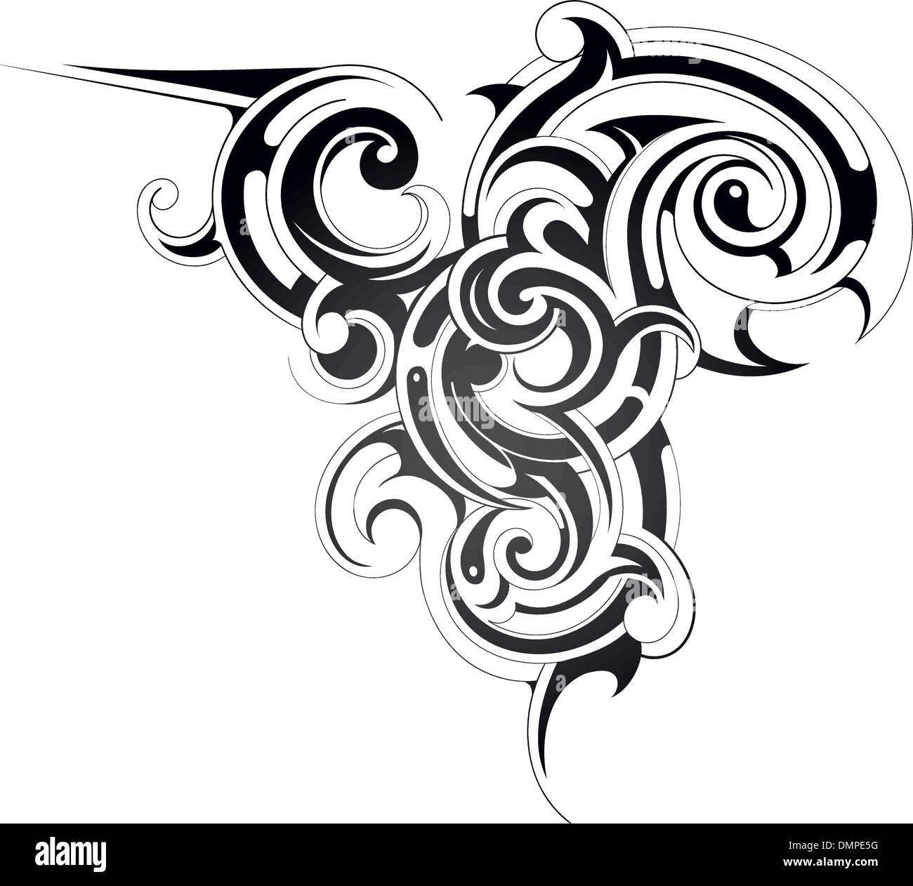 Tribal art vectors Cut Out Stock Images & Pictures - Alamy