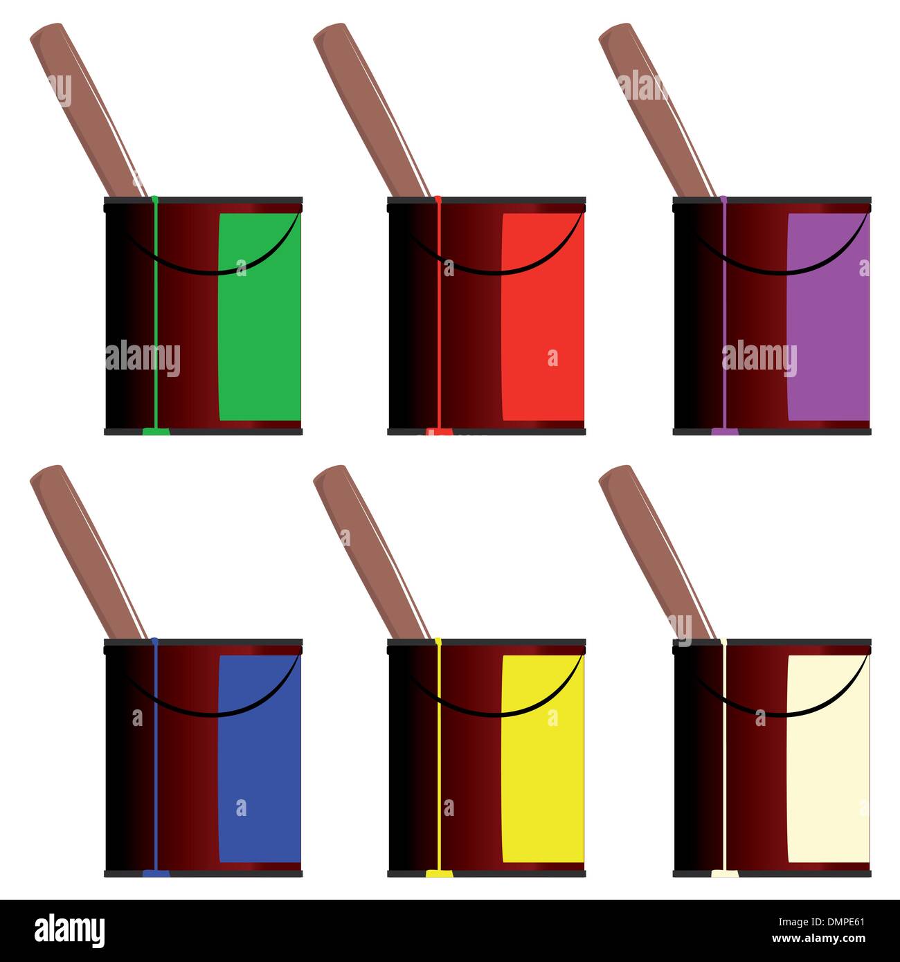 Green Staining Stock Vector Images - Alamy