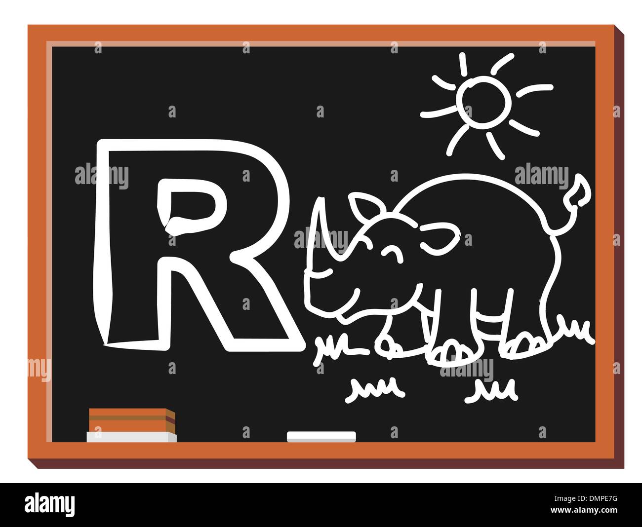 Animal alphabet R Stock Vector Image & Art - Alamy