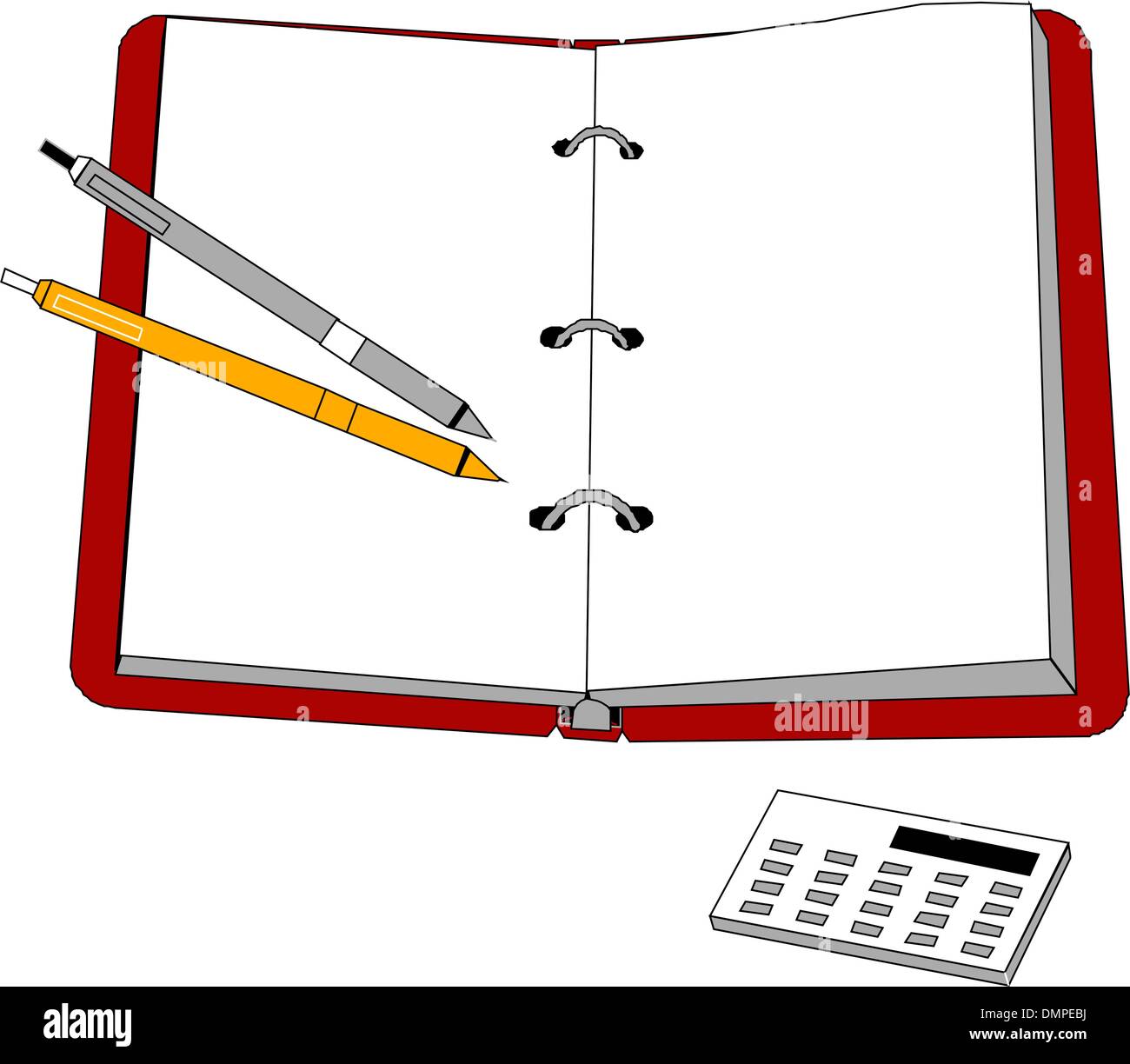 Organizer blank Stock Vector Images - Alamy