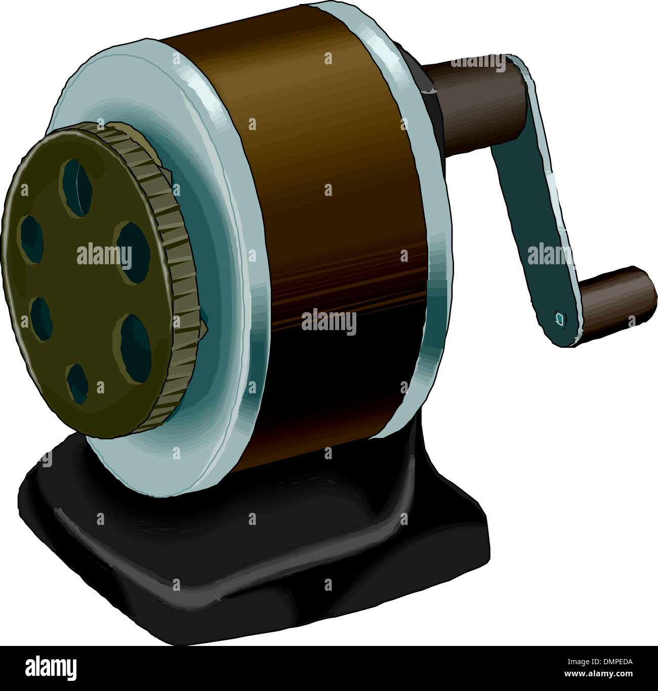 Sharpening machine Stock Vector Images - Alamy