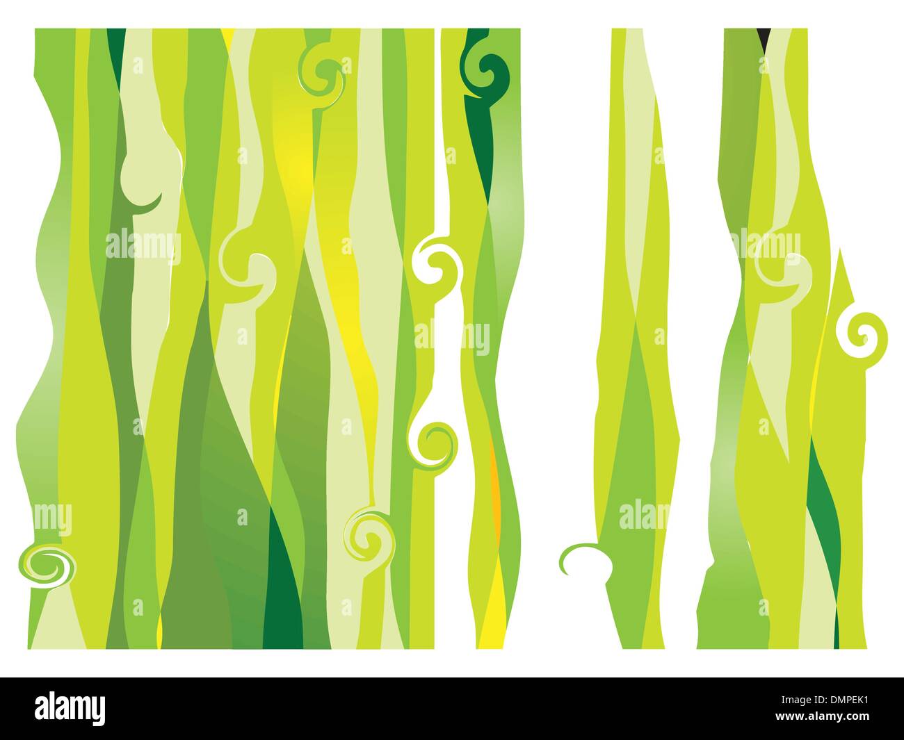Abstract waves painting Stock Vector Images - Alamy