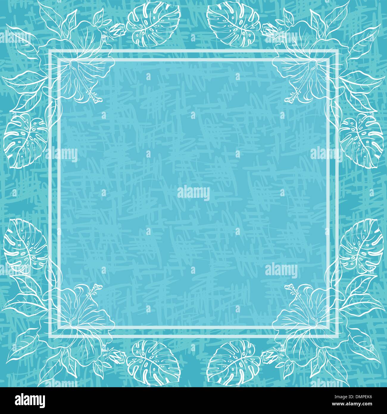 Flowery window Stock Vector Images - Alamy