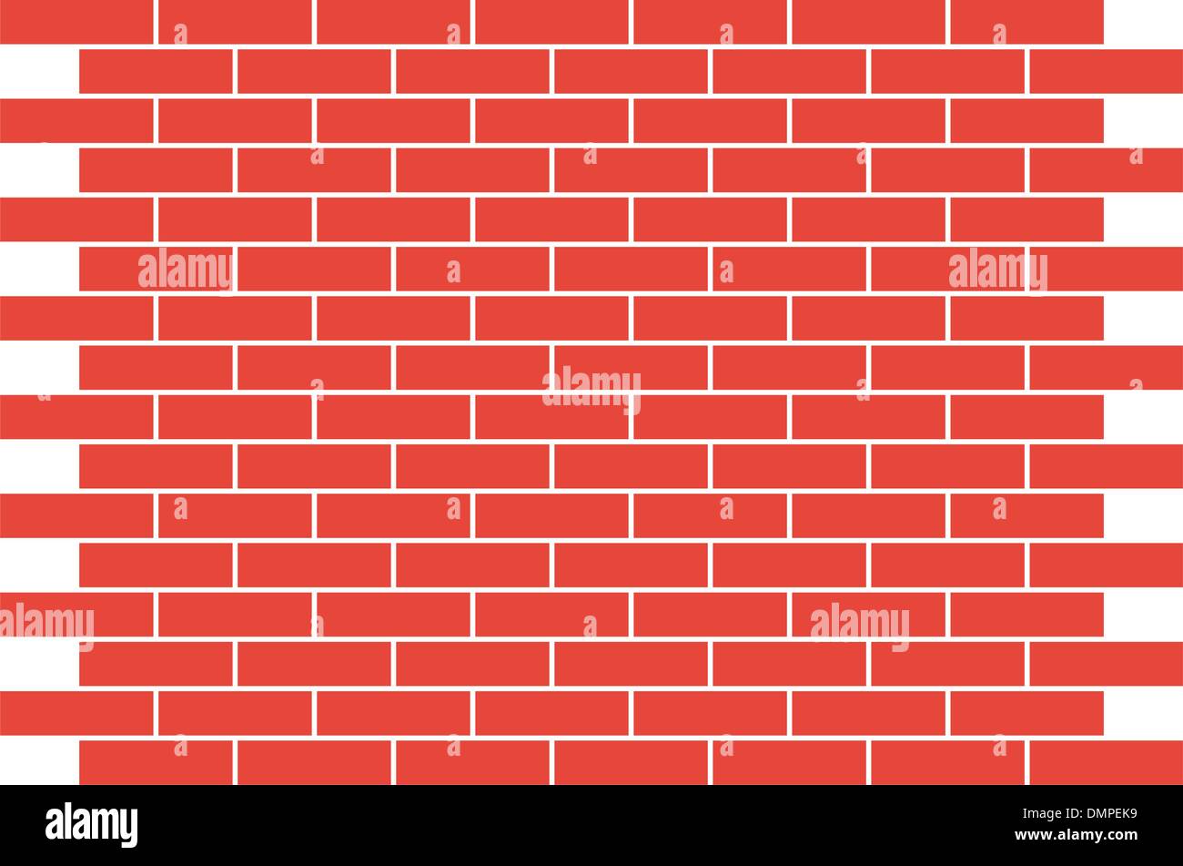 Solid brown brick wall Stock Vector Images - Alamy