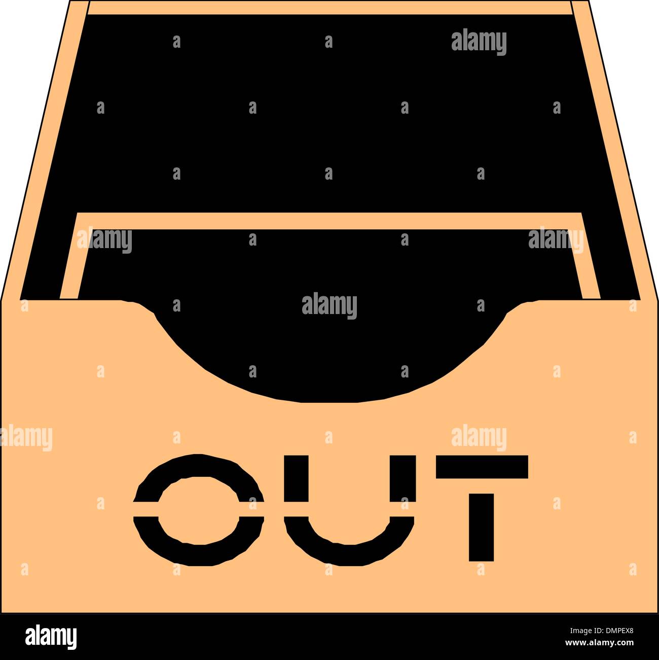 Confidential envelope copy space Stock Vector Images - Alamy