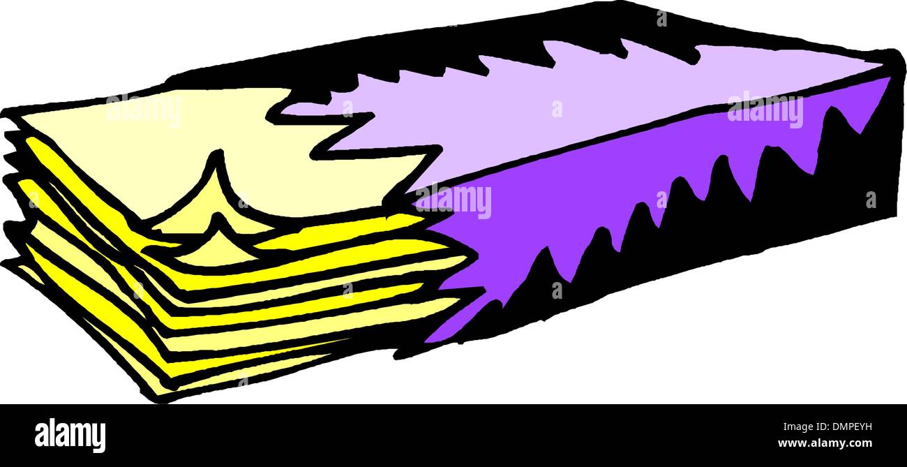 Stack of paper Stock Vector Image & Art - Alamy