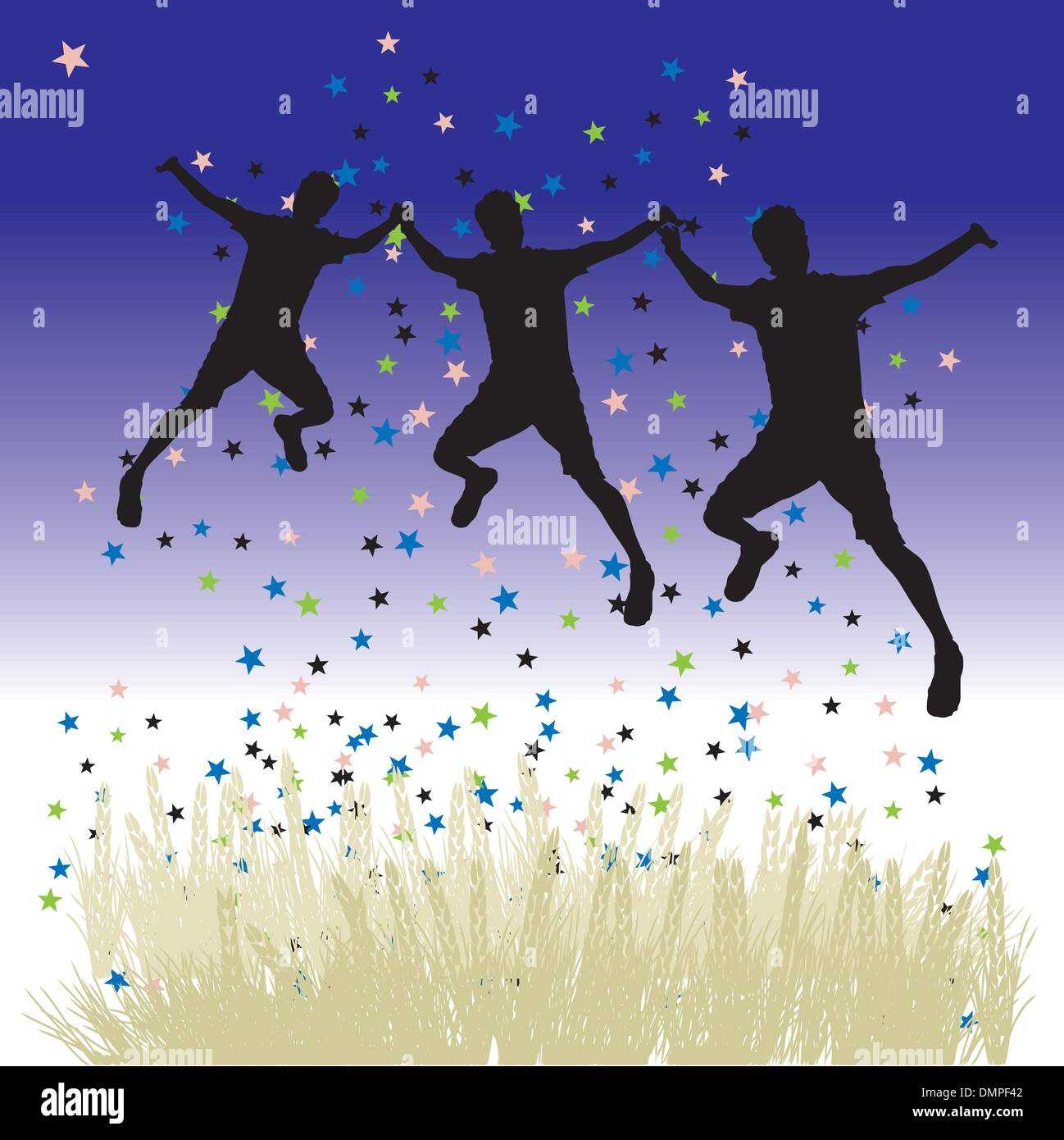 Dance nature Stock Vector Images - Alamy