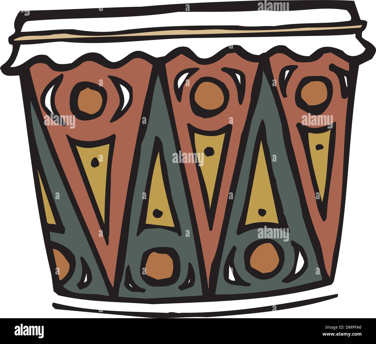 Musician male cartoon drum Stock Vector Images - Alamy