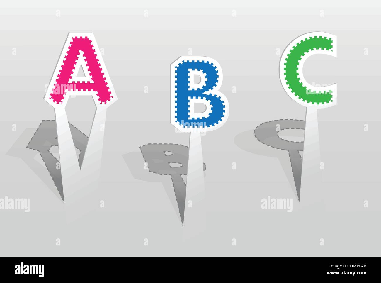 Illustration of ABC Stock Vector Image & Art - Alamy