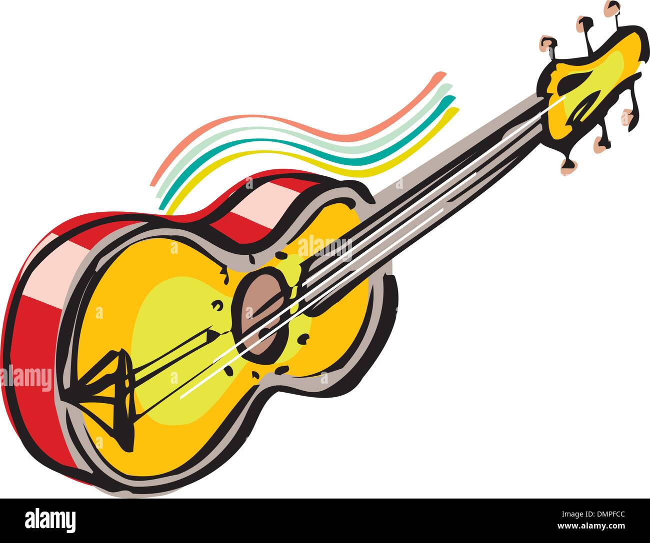Cartoon images guitar hi-res stock photography and images - Alamy