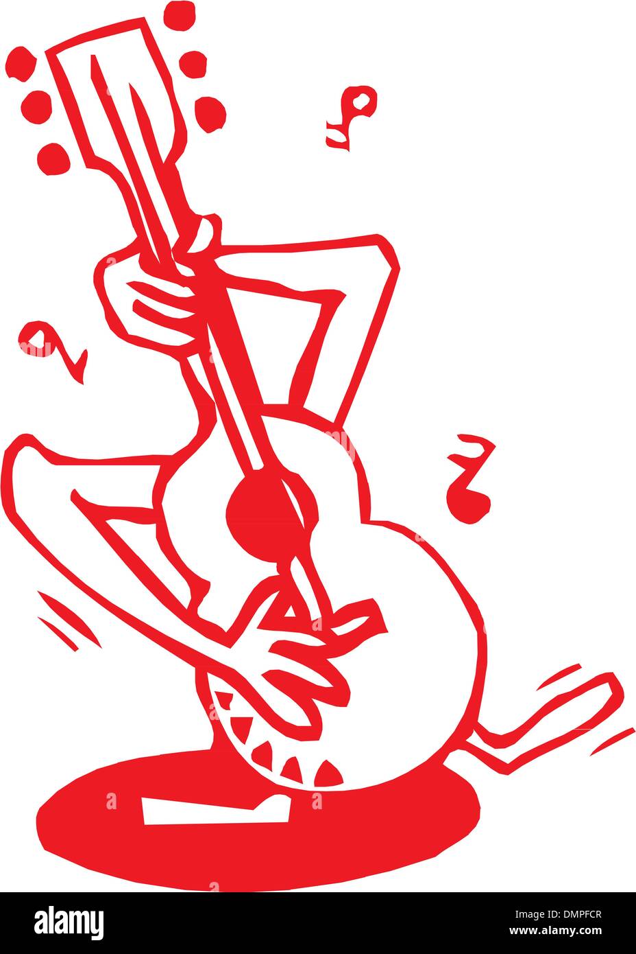 Guitar pictures cartoon hi-res stock photography and images - Alamy