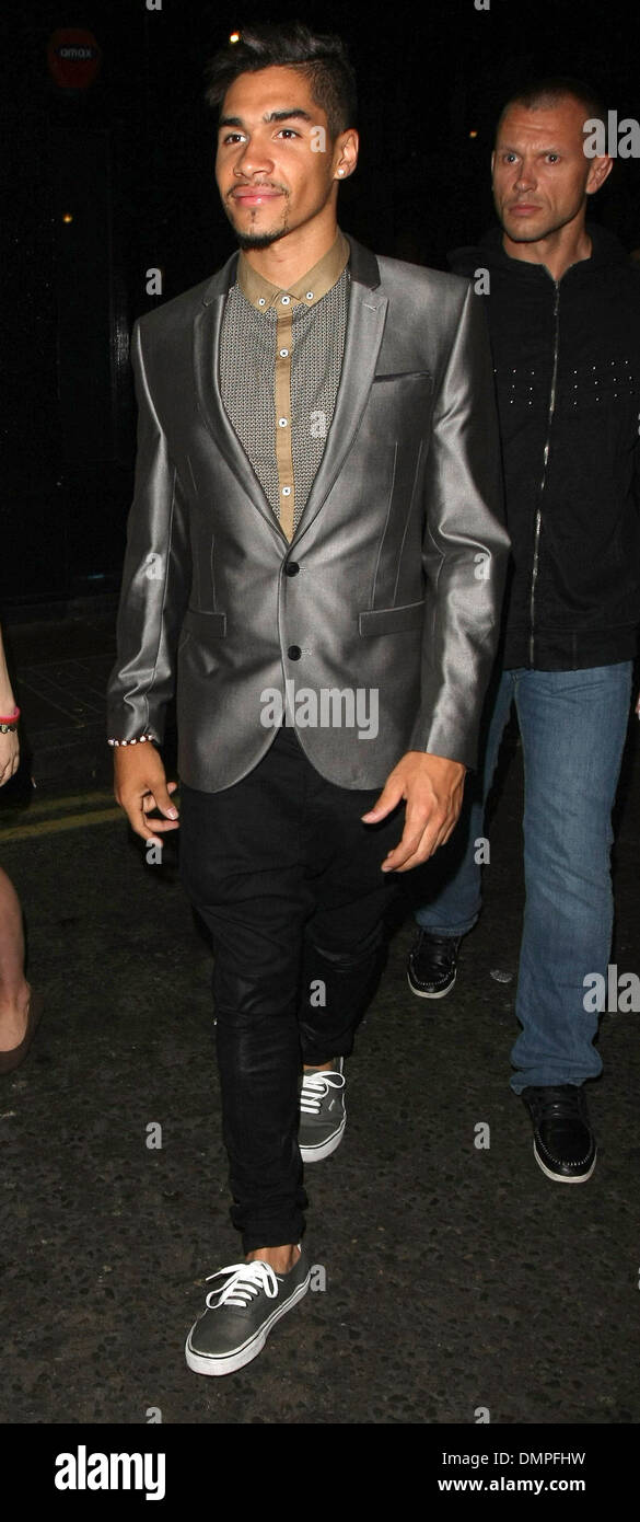 Louis smith leaves the rose club london hi-res stock photography and ...