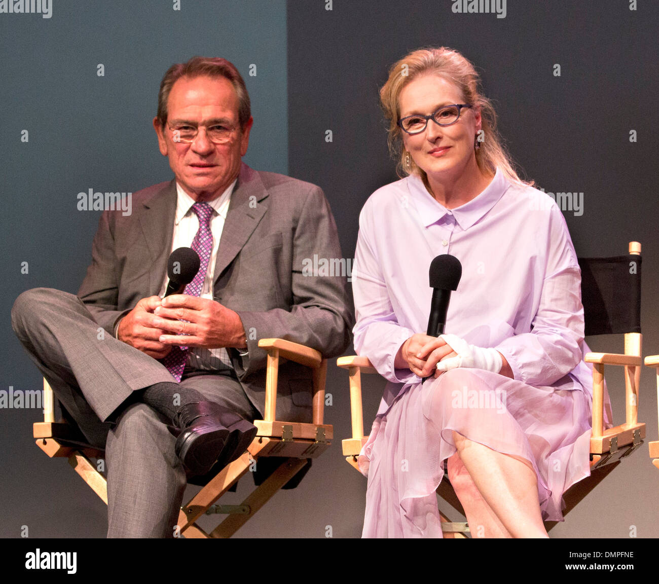 Tommy Lee Jones Meryl Streep Apple Store Presents: Meet Filmmakers ...