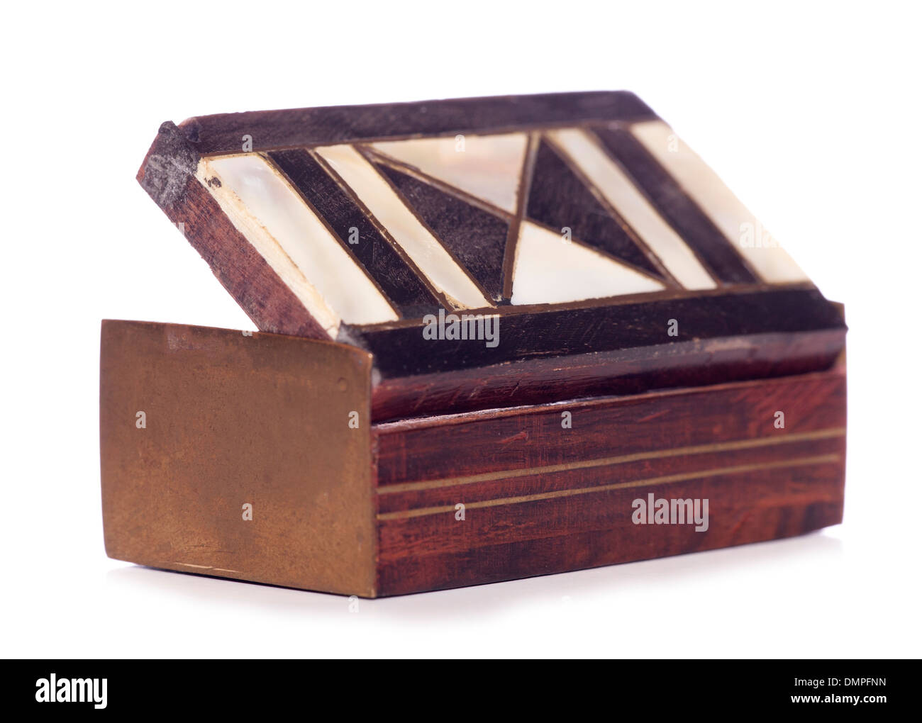 vintage enamel snuff box cutout Stock Photo - Alamy