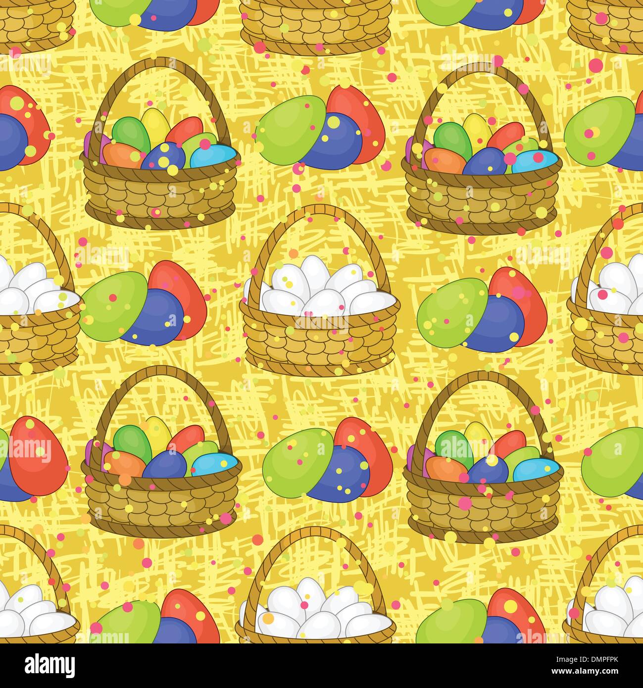 Basket white pink Stock Vector Images - Alamy