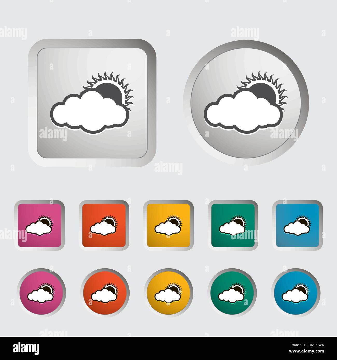 Overcast vector vectors hi-res stock photography and images - Alamy