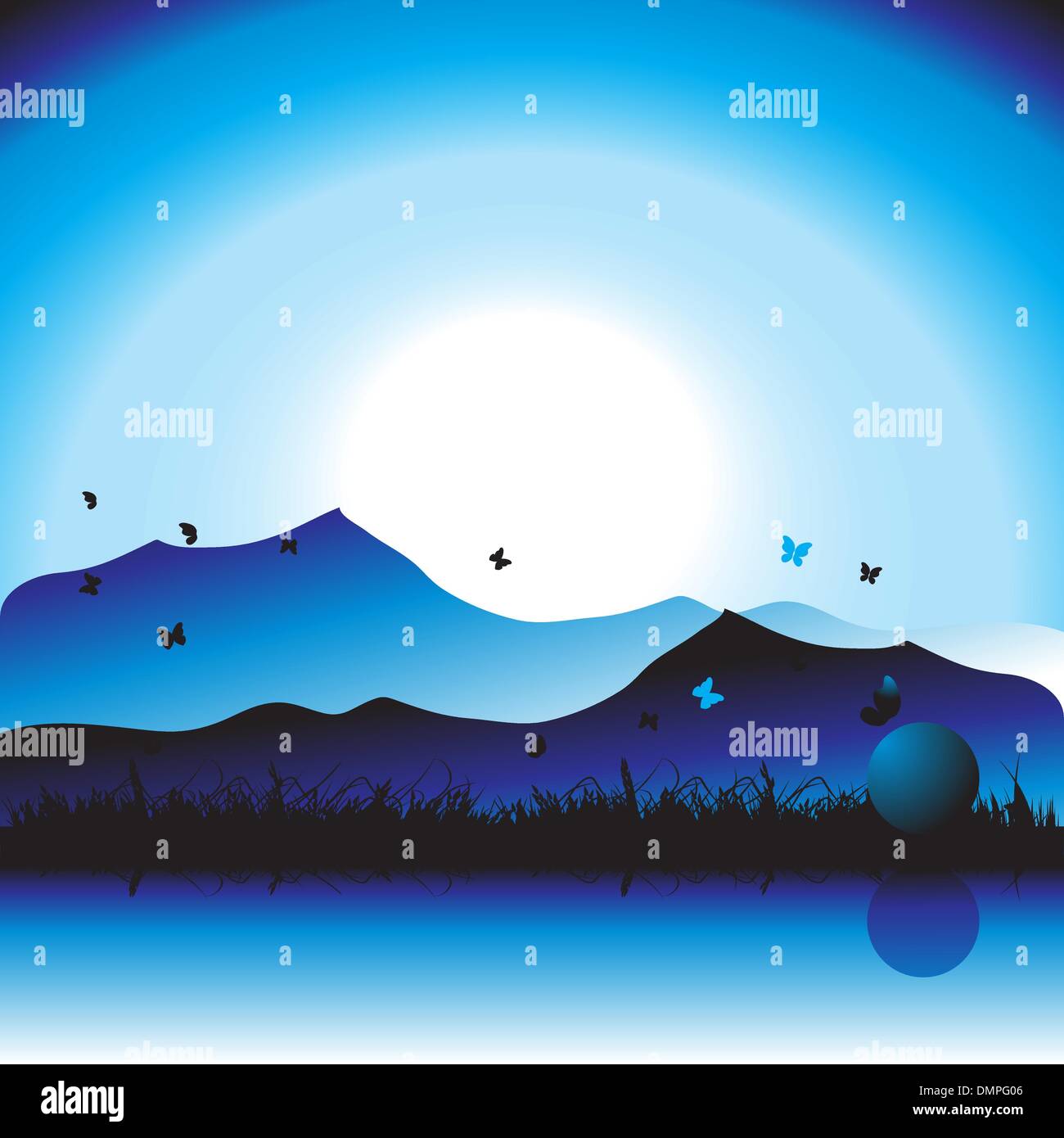 Midnight party, young happy peoples Stock Vector Image & Art - Alamy