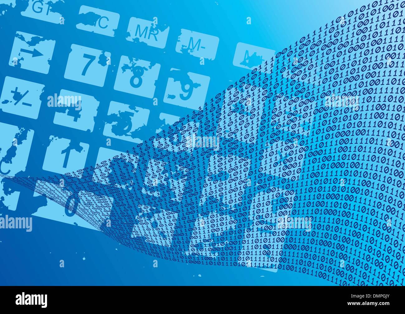 Abstract blue background. Dial Stock Vector Image & Art - Alamy