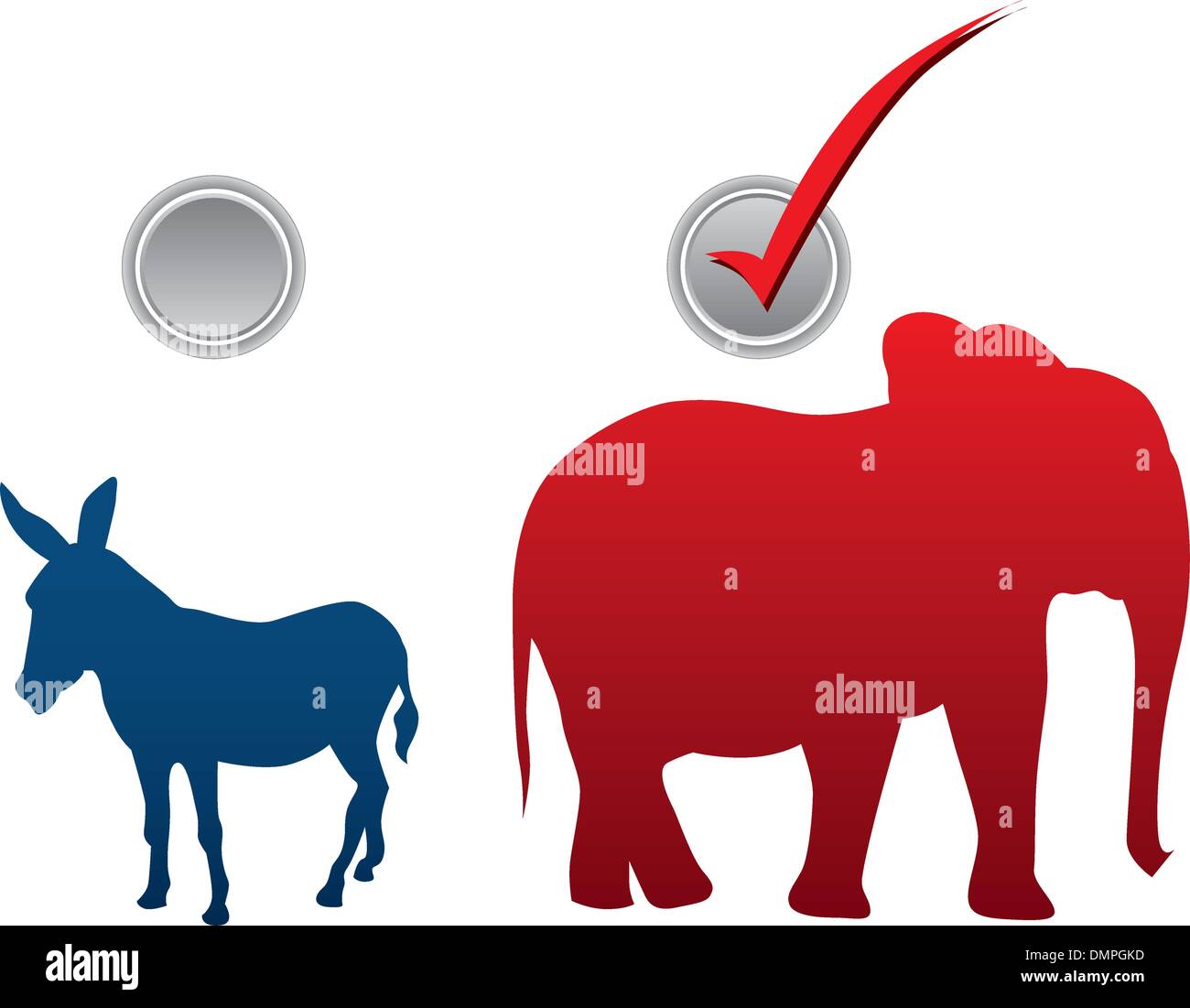 American election vector illustration Stock Vector Image & Art - Alamy