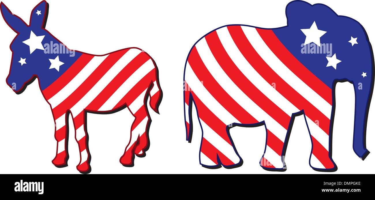 American election vector illustration Stock Vector Image & Art - Alamy
