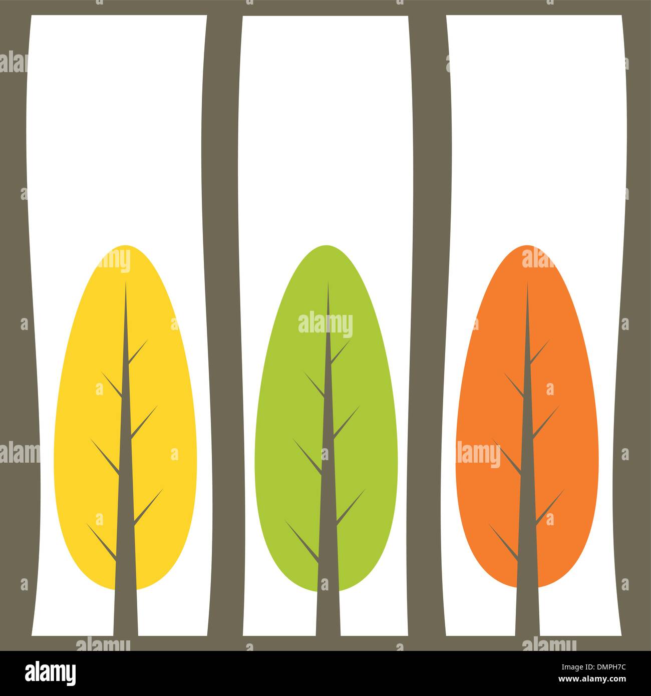 Tree background illustration Stock Vector Image & Art - Alamy