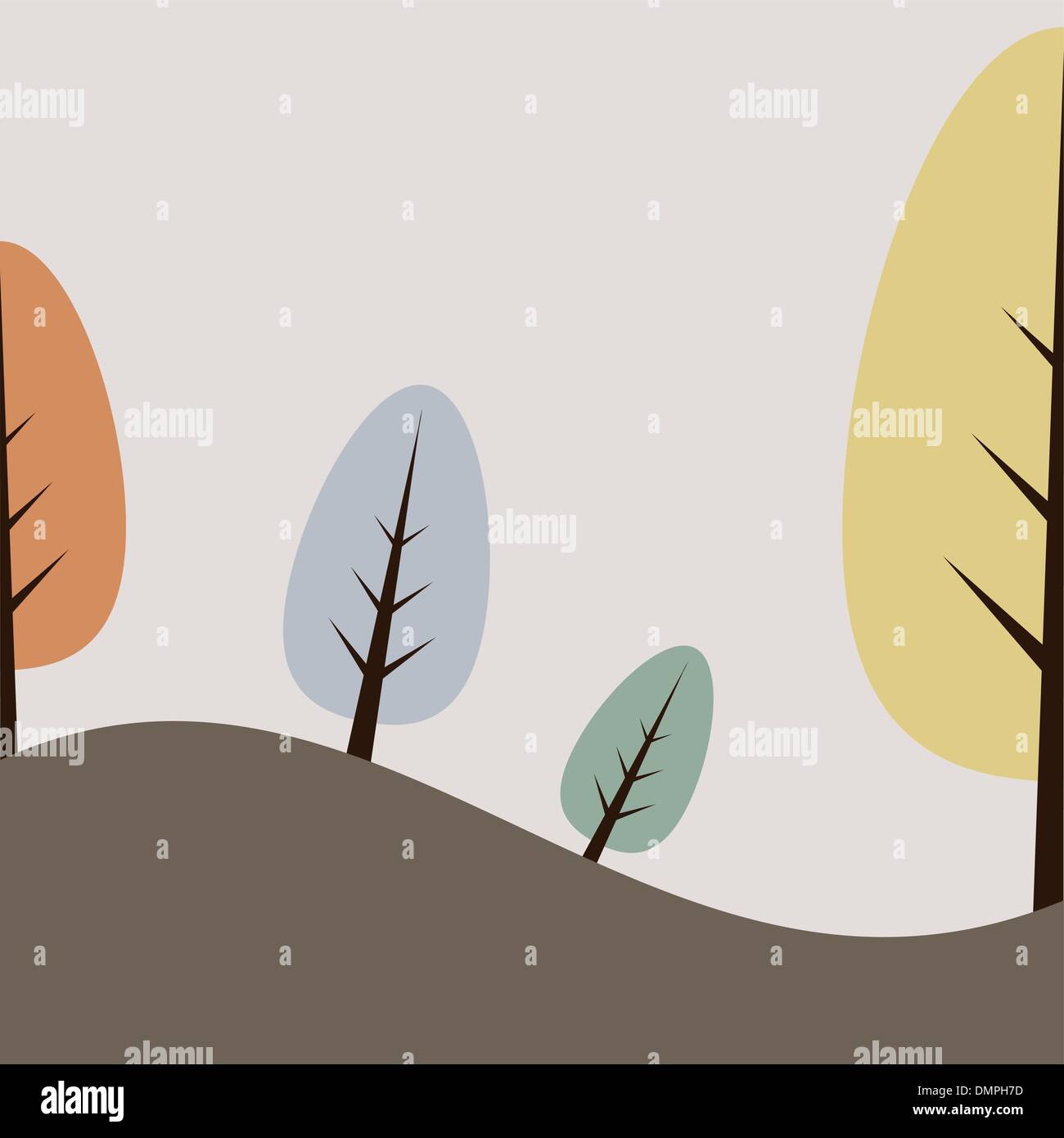 Tree background illustration Stock Vector Image & Art - Alamy