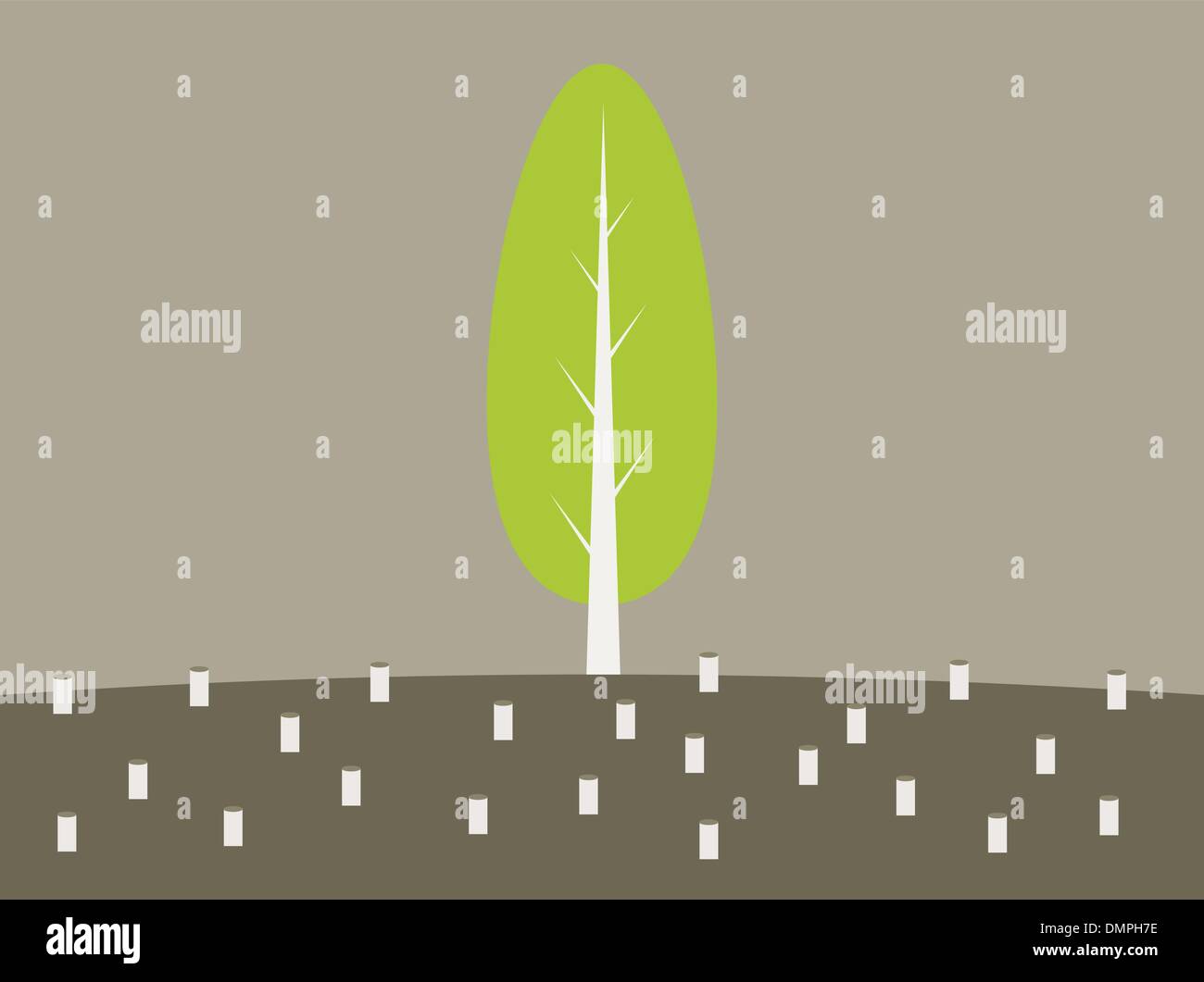 Tree background illustration Stock Vector Image & Art - Alamy