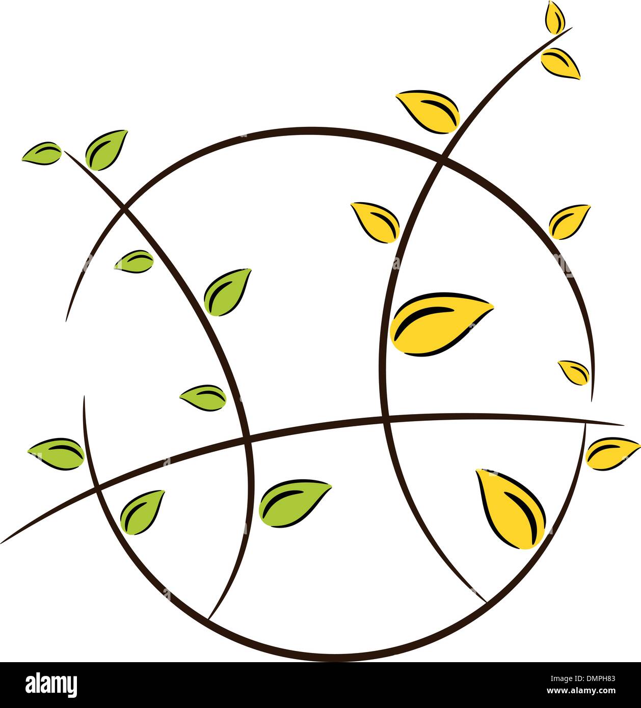 Nature tree symbol illustration Stock Vector Image & Art - Alamy