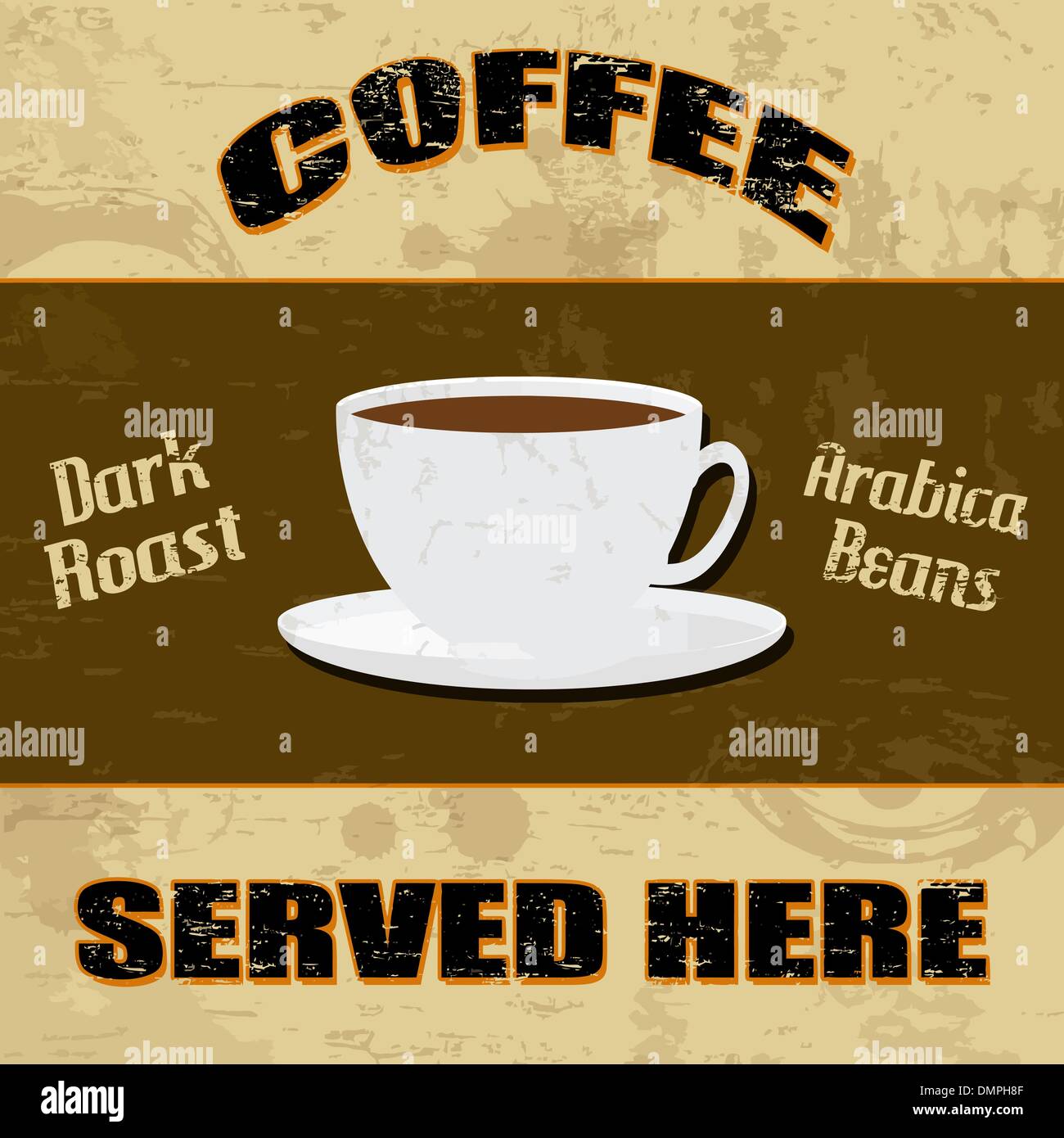 Vintage styled Coffee poster Stock Vector Image & Art - Alamy