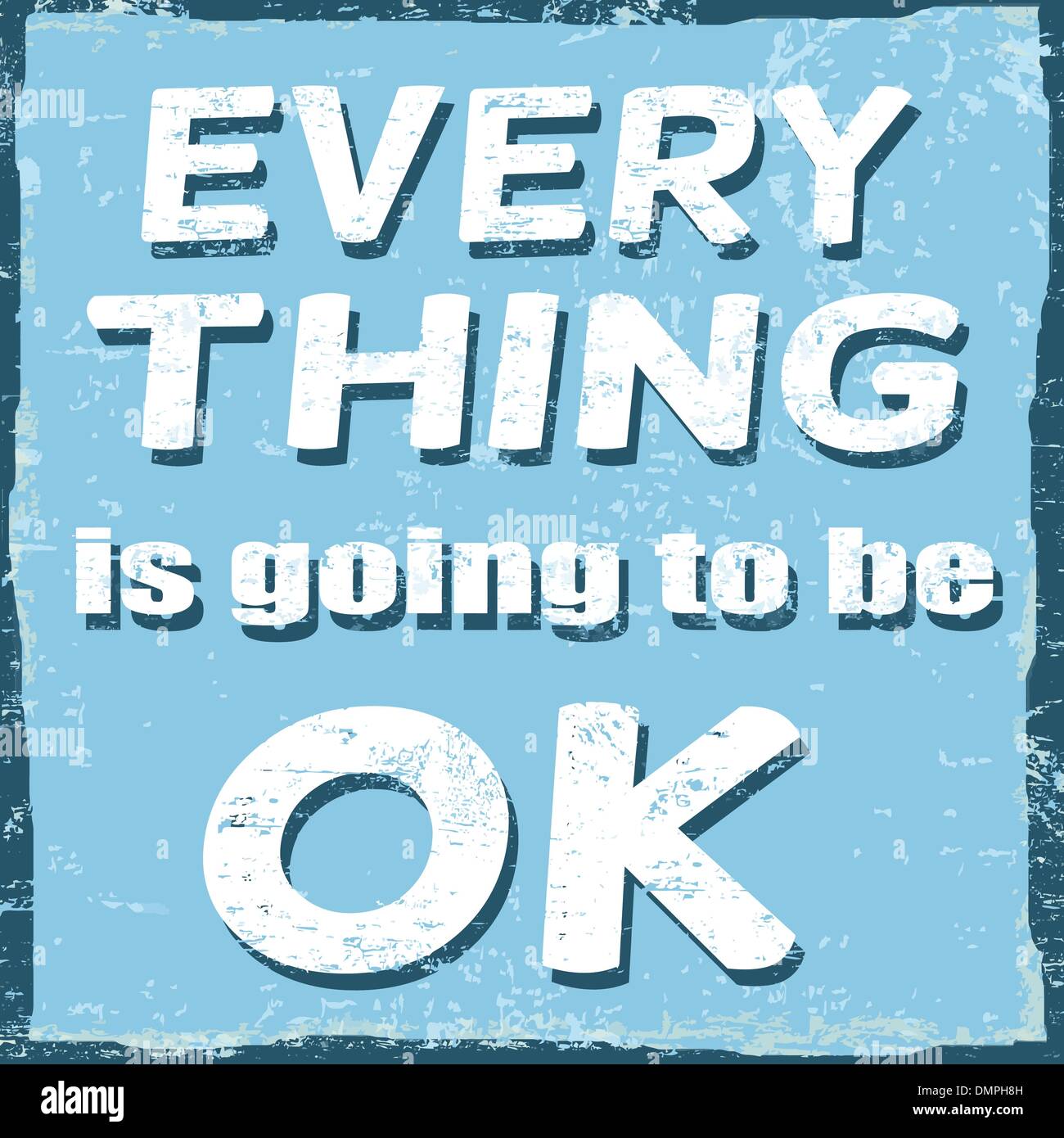 Everything is ok Stock Vector Images - Alamy