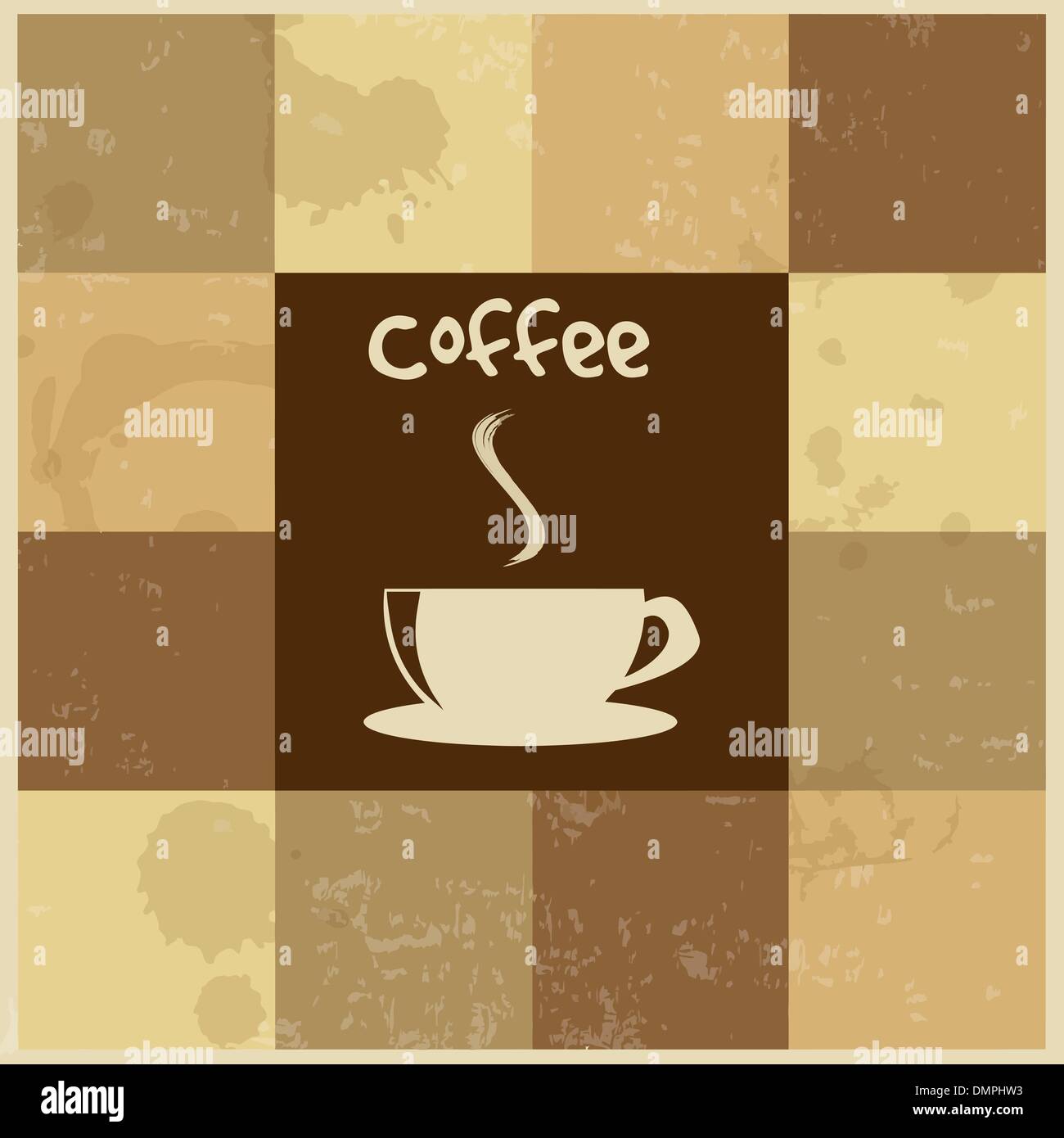 Retro Vintage Coffee Background Stock Vector Image & Art - Alamy