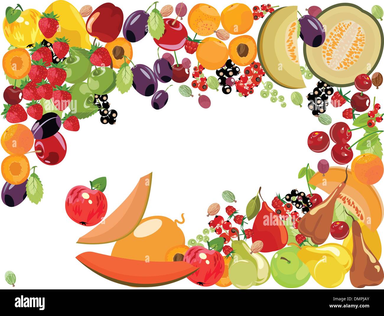 Bush fruits Stock Vector Images - Alamy