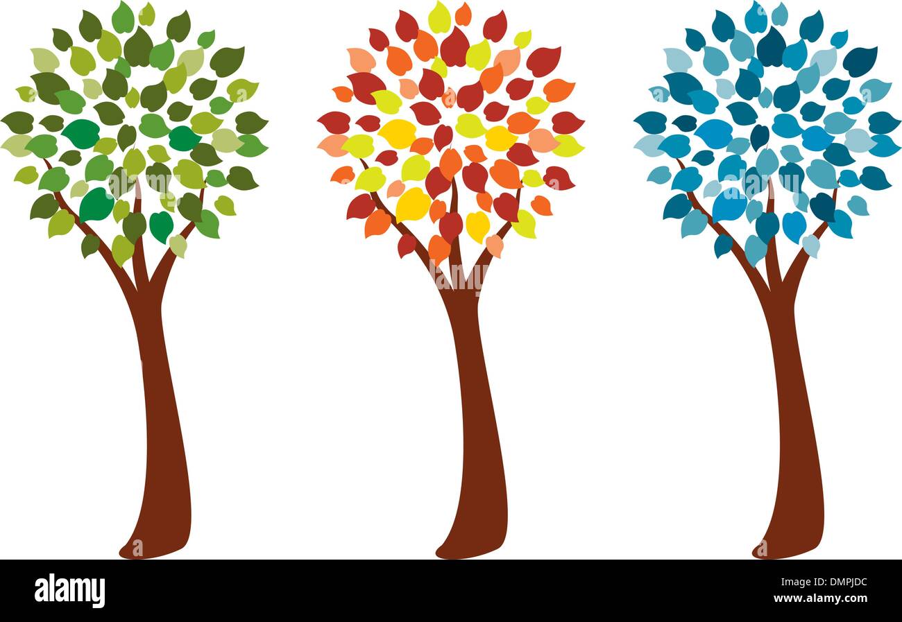 vector trees Stock Vector Image & Art - Alamy