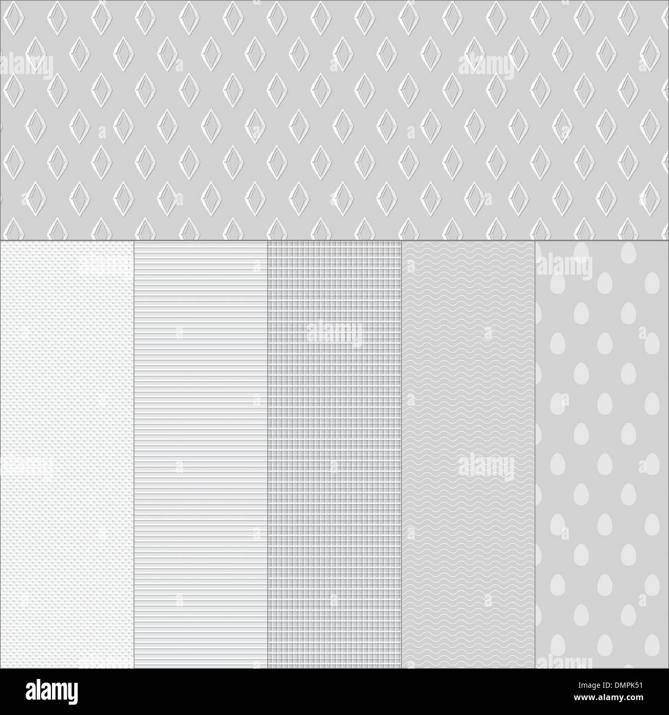 White crumpled paper gray Stock Vector Images - Alamy