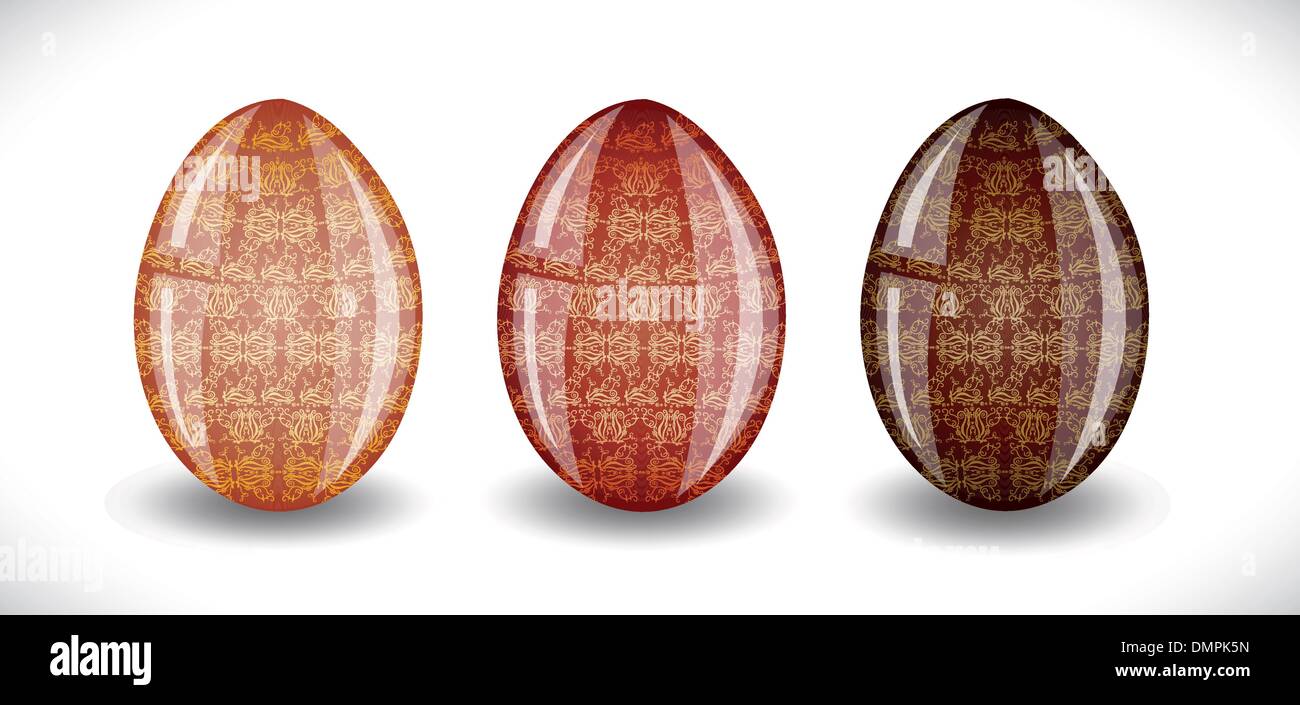 Illustration bird eggs set Stock Vector Images - Alamy